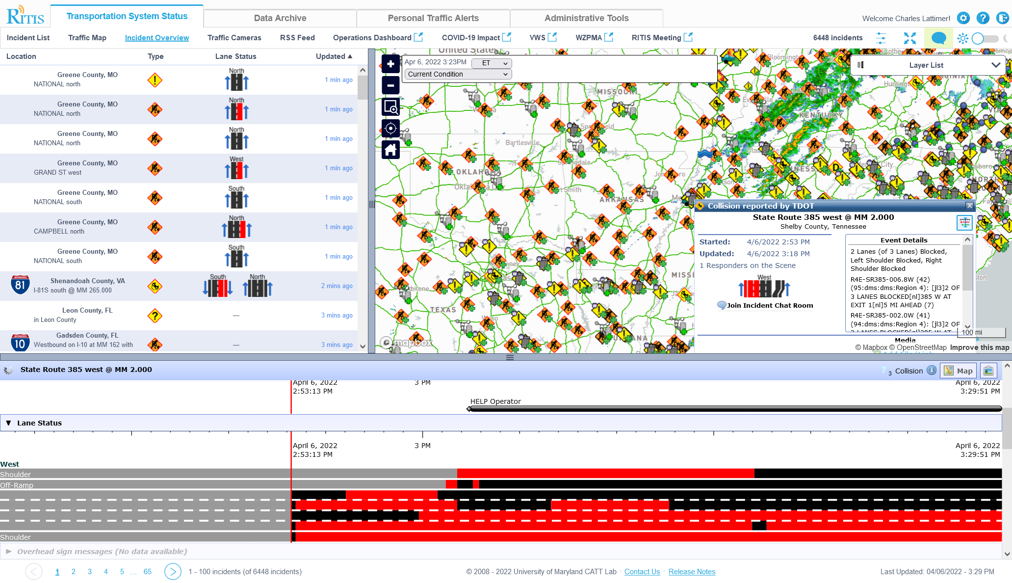 RITIS Tool Catalog | Regional Integrated Transportation Information System